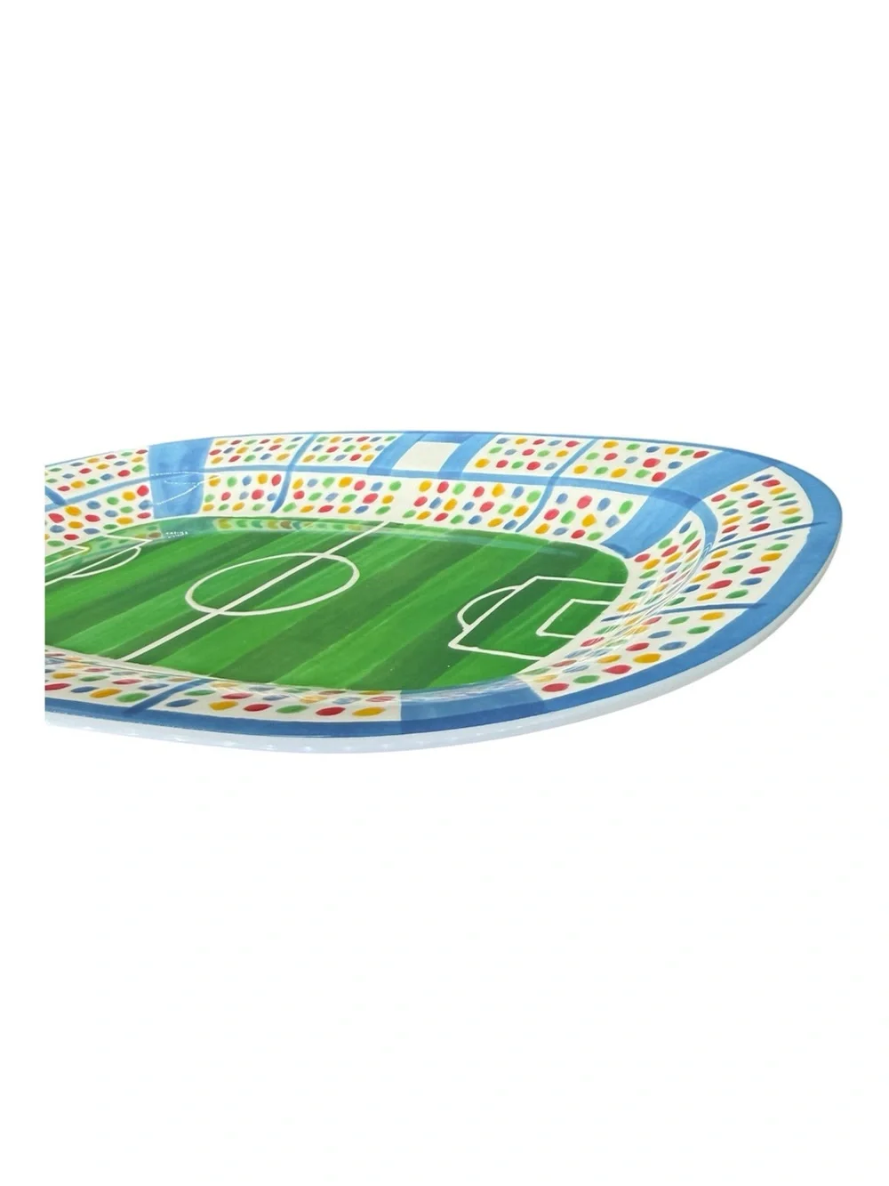 Dining | Large Melamine Soccer Stadium Serving Platter 16 X 115 Gameday ...